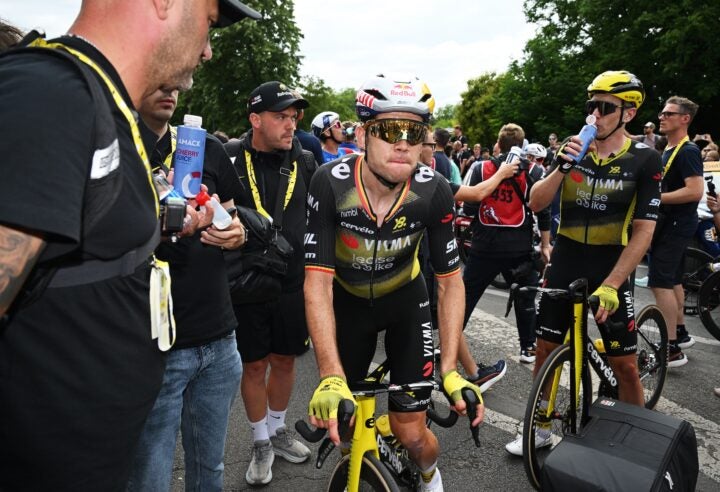 The Mystery Red Beverage Every Tour de France Rider Is Drinking