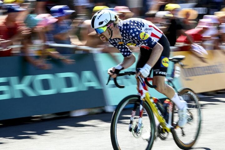 Quinn Simmons Just Misses Historic Tour de France Stage Win