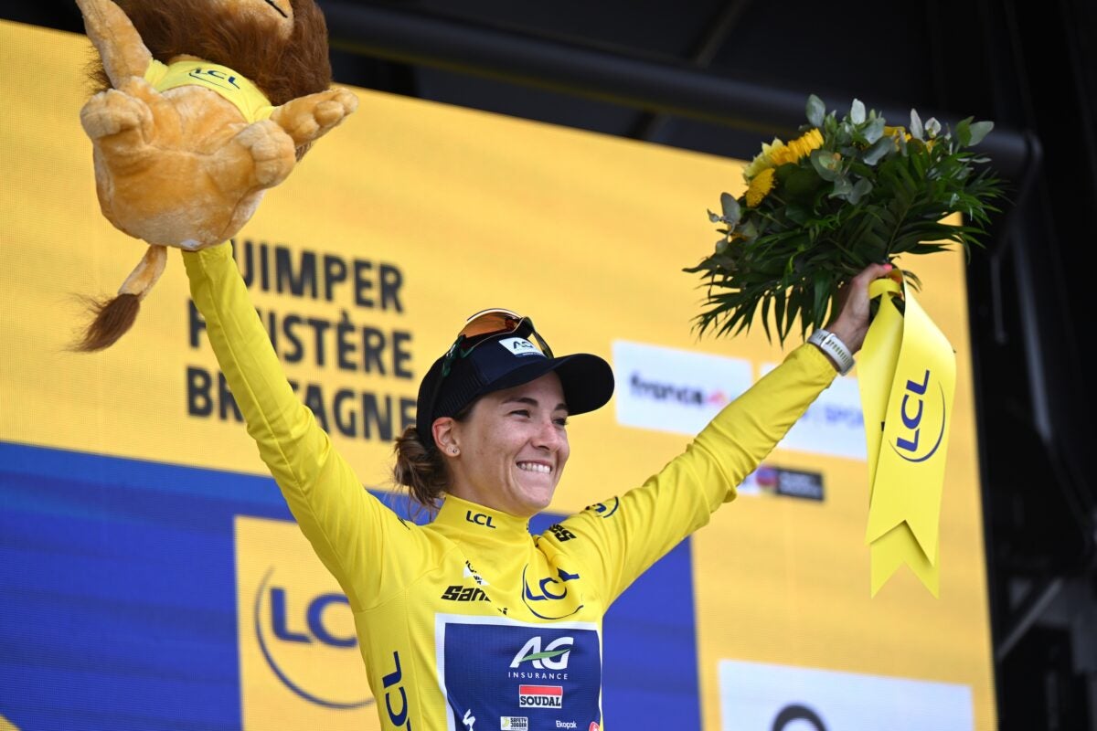‘Still in shock’: Le Court on top of world at Tour de France Femmes