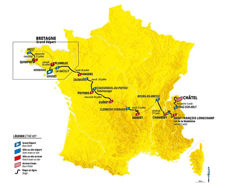 Tour de France Femmes 2025 Route