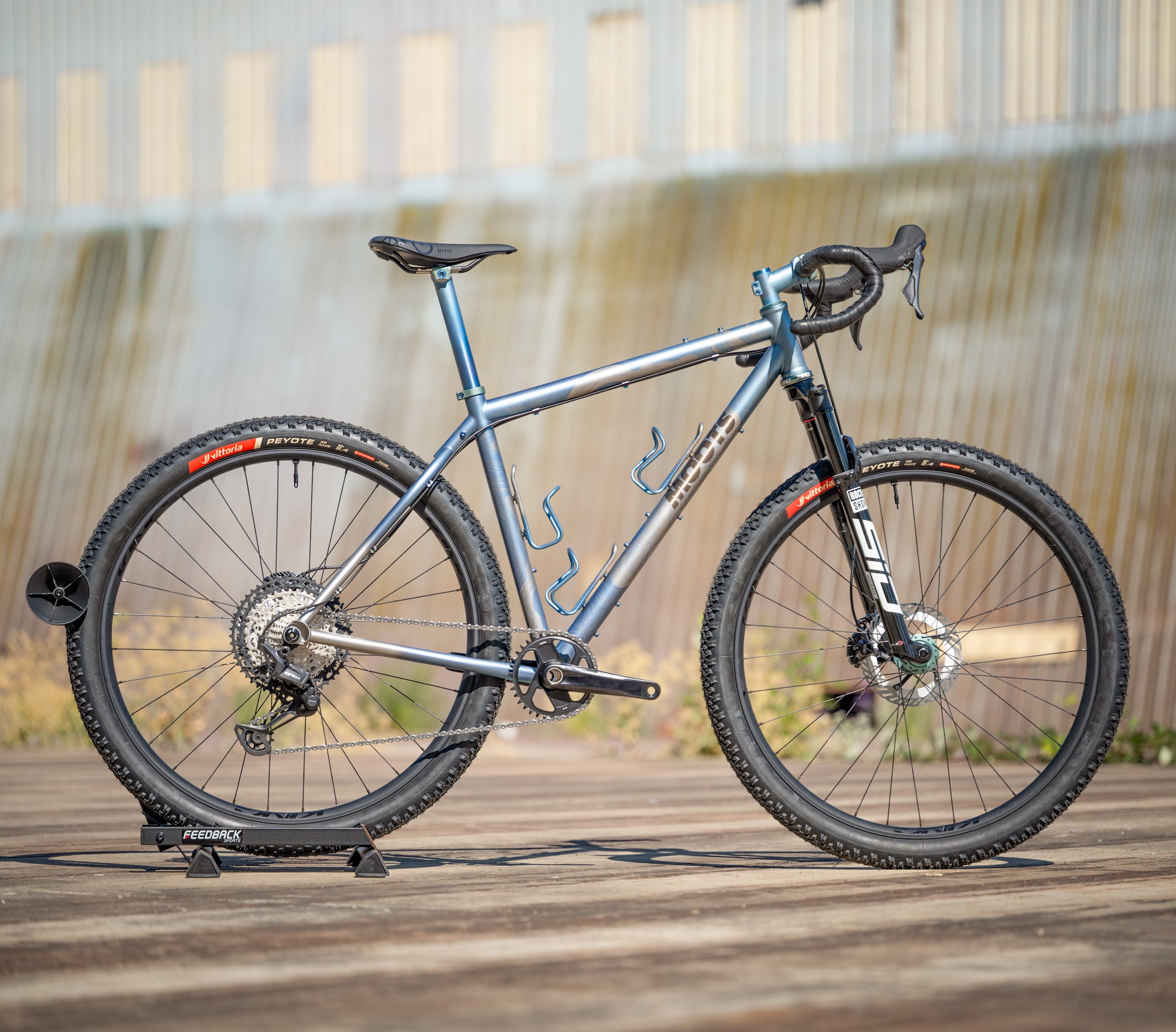 Moots Adventure Bike With Suspension Teased at MADE Bike Show