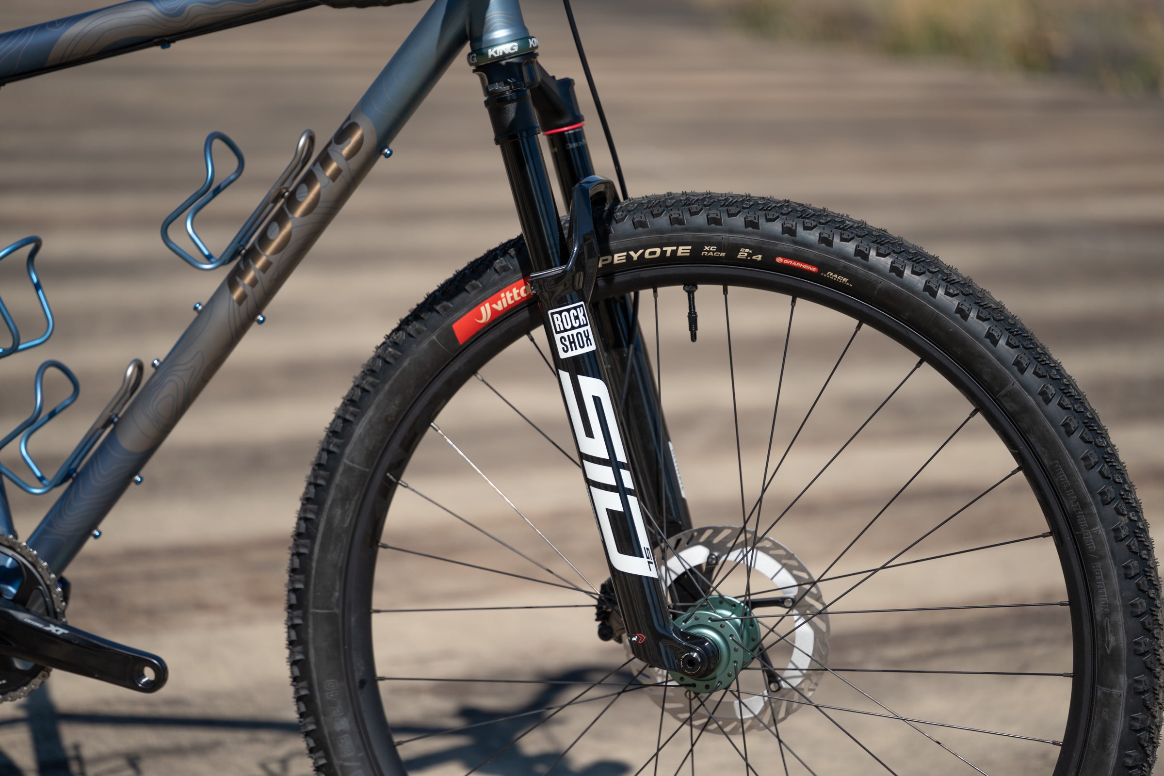 Moots Adventure Bike With Suspension Teased at MADE Bike Show
