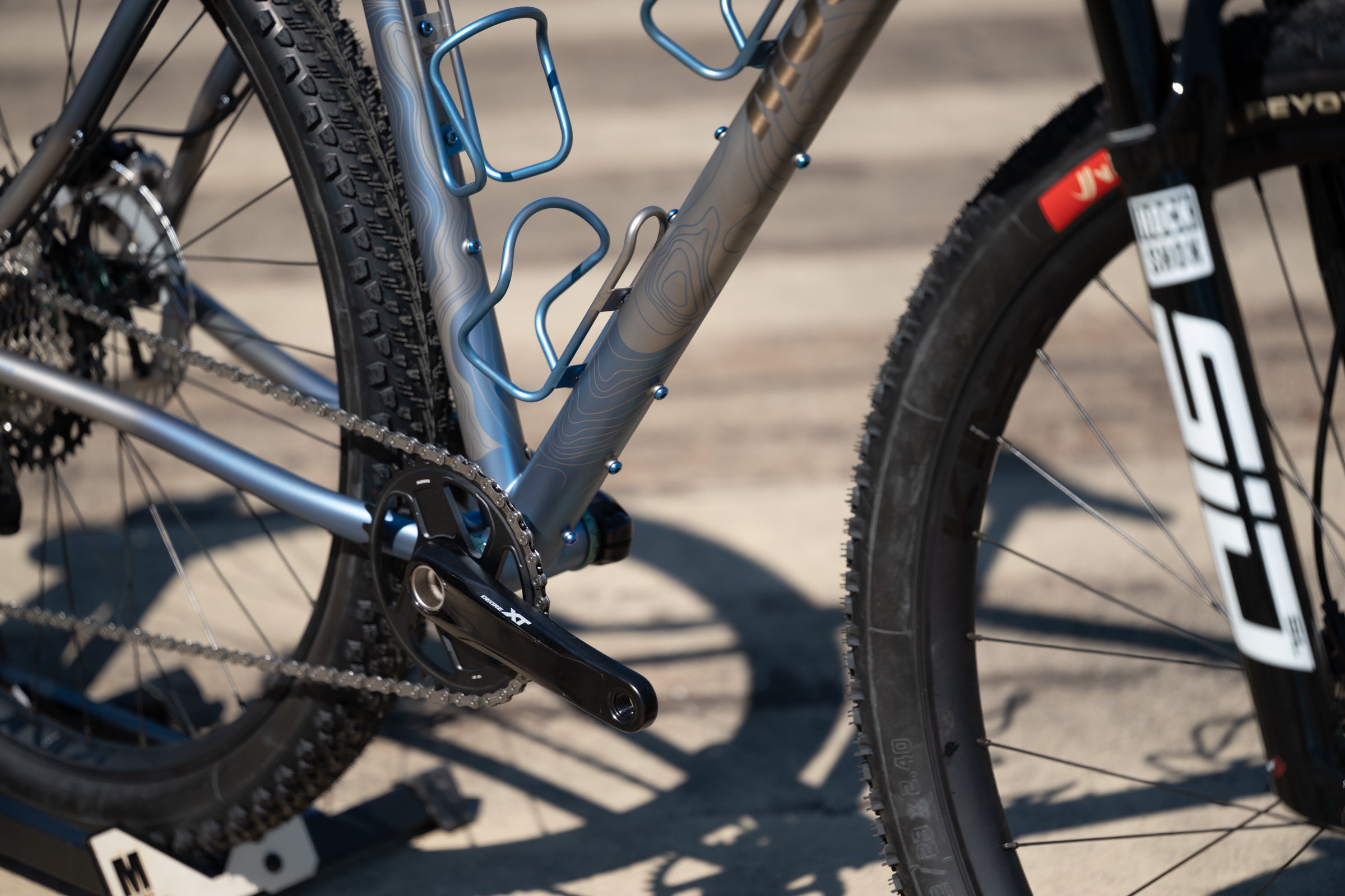 Moots Adventure Bike With Suspension Teased at MADE Bike Show