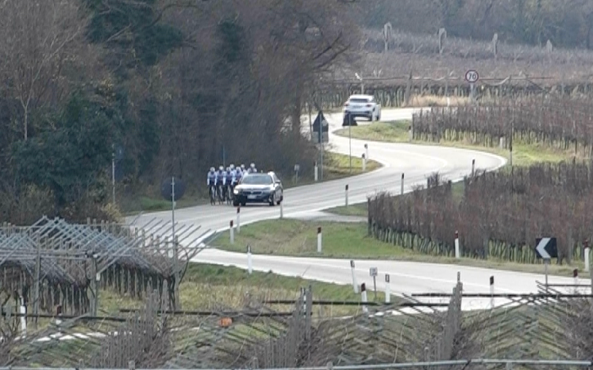 Cycling team shot at in shocking road rage attack caught on video